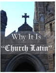 Learn Church Latin – Language of the Catholic Church and Western ...