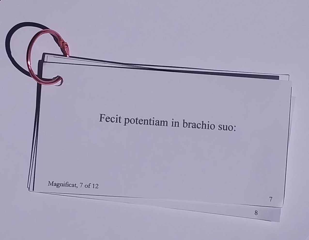 Very Easy Latin Memory Work – Learn Church Latin