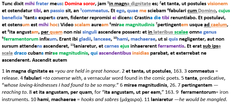 Reading Practice I: Visiones Perpetuae – Learn Church Latin